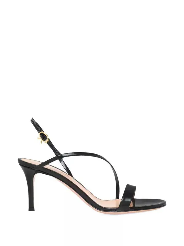GIANVITO ROSSI Manhattan Strappy Sandals - Black