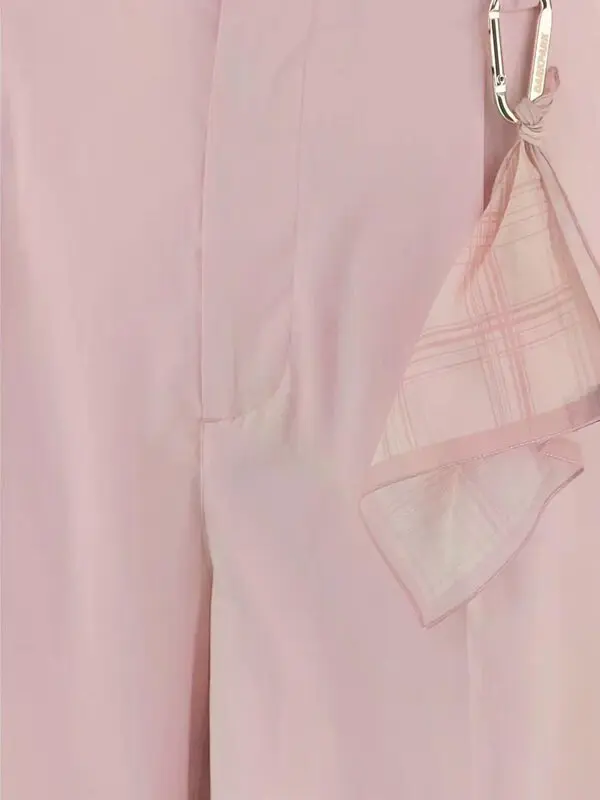 DARKPARK Belt-loop Shorts With Scarf Detail