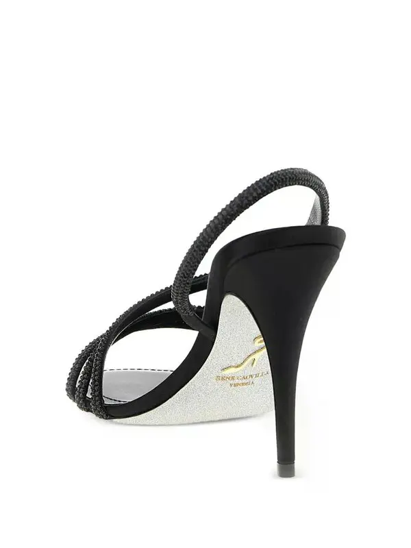 Rene Caovilla Embellished Stiletto Sandals
