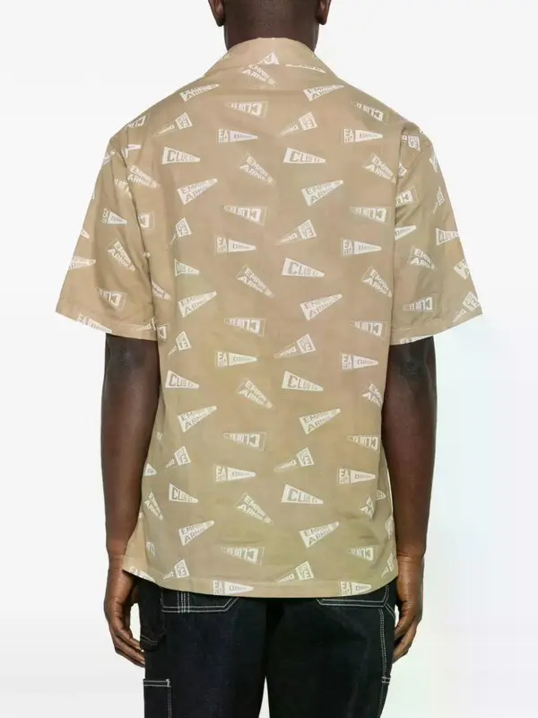 Emporio Armani Logo-pattern Shirt