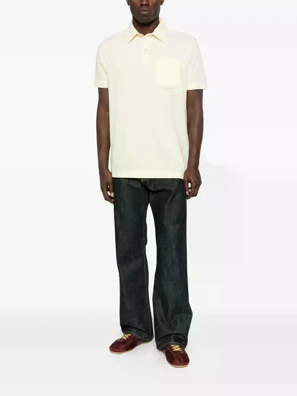 Moncler Logo-patch Polo Shirt