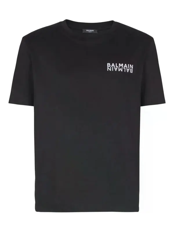 Balmain Logo-print T-shirt - Black