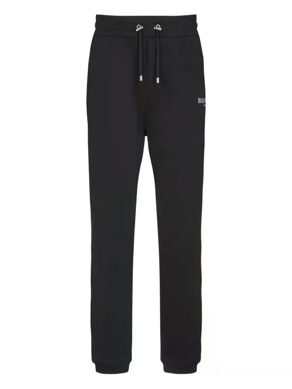 Balmain Logo-print Drawstring Track Pants - Black