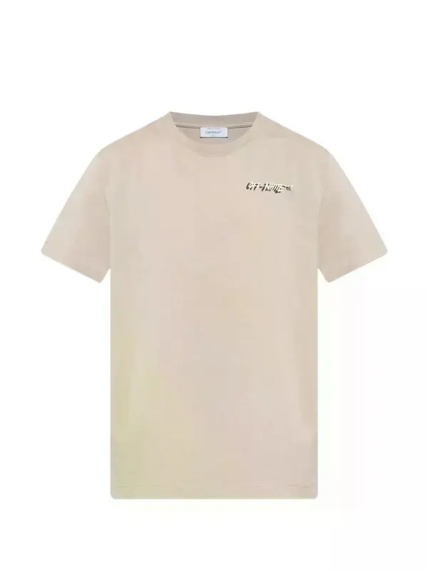 Off-White Logo T-shirt - Neutrals