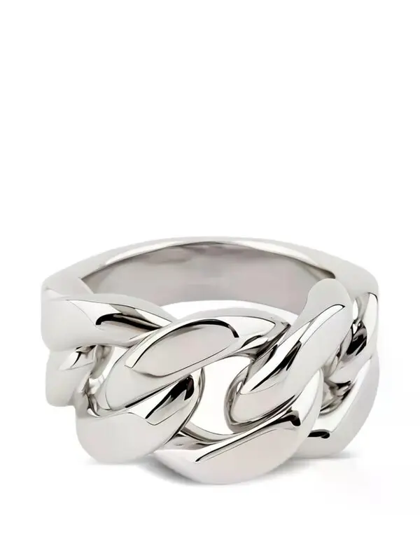 Tom Wood Dean's Chain Ring In -tone - Silver