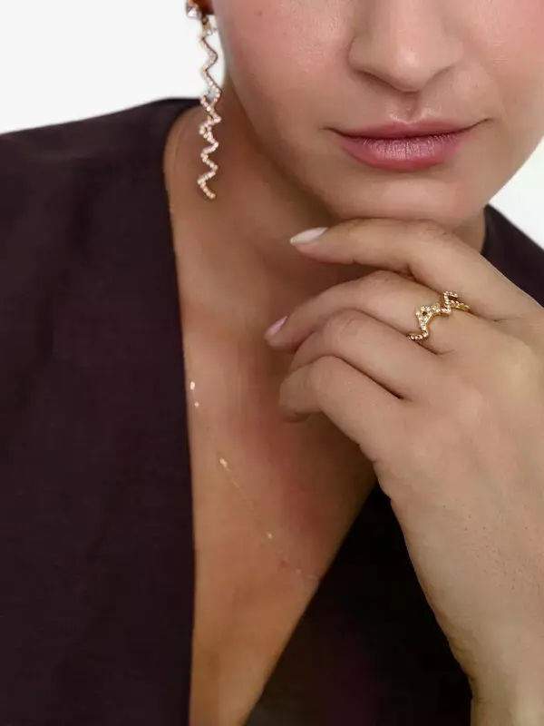 Marni Slim Crystal Ring