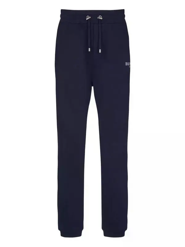 Balmain Logo-print Track Pants - Blue