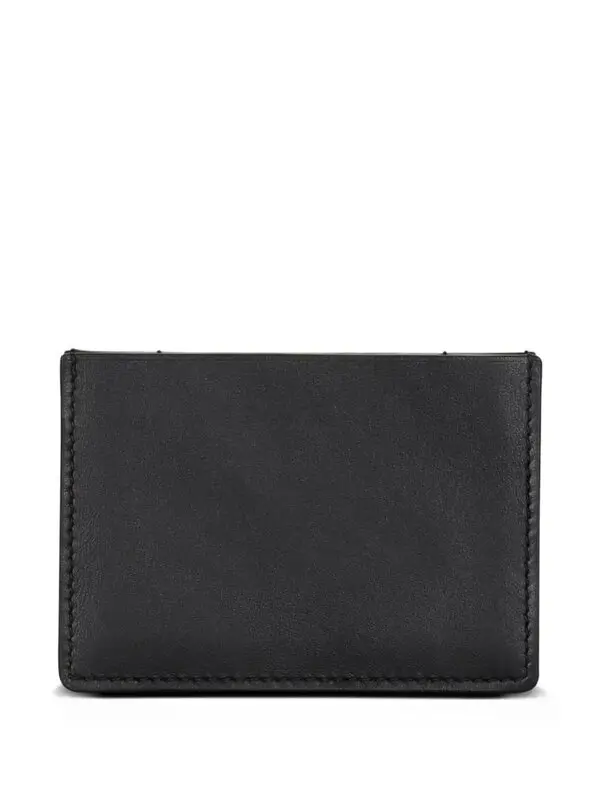Balmain Leather Card Holder - Black