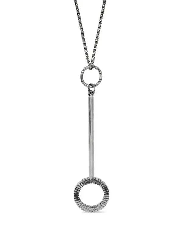 MAISON MARGIELA Tone Loupe Pendant Chain Necklace