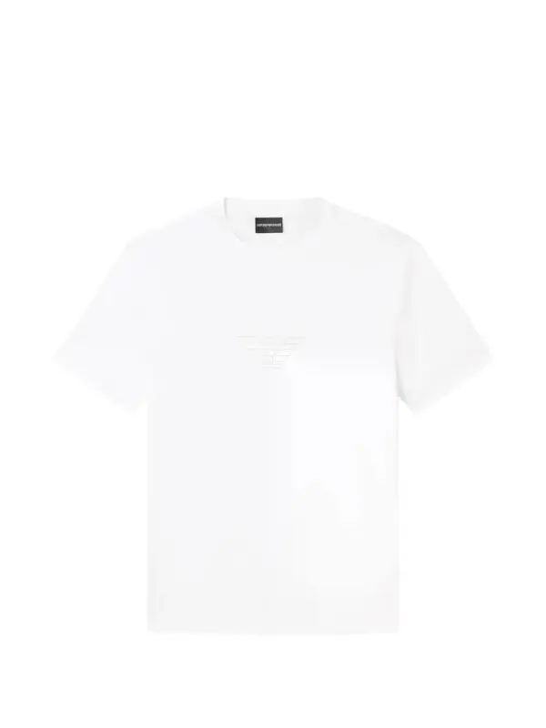 Emporio Armani Logo-patch T-shirt - White