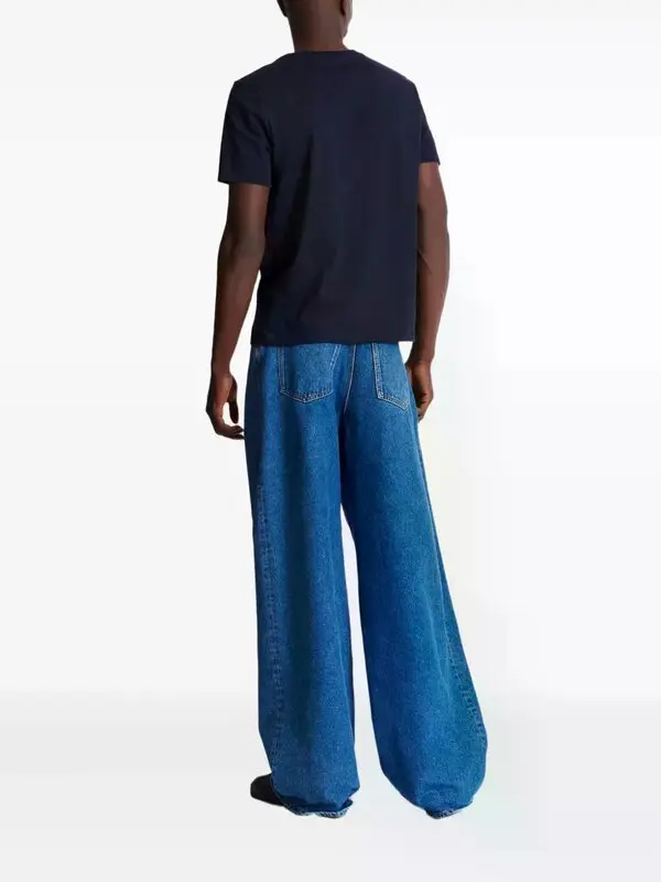 Balmain Logo-print T-shirt - Blue
