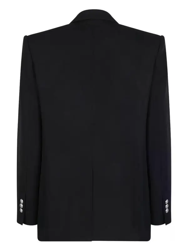 Balmain Double-breasted Blazer - Black