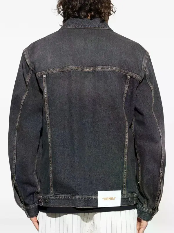 Off-White Flag-patch Cotton Jacket