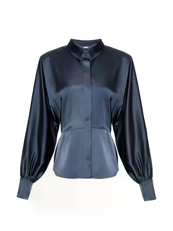 IRO PARIS Balloon Sleeve Shirt - Blue