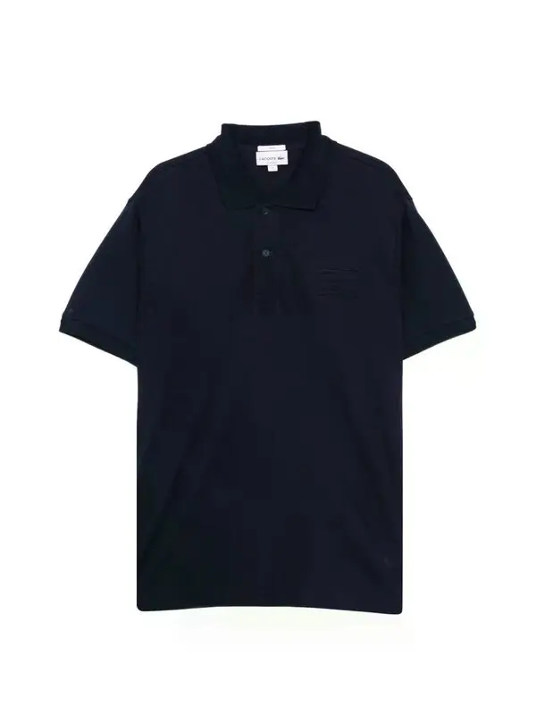 Lacoste Logo-embroidered Polo Shirt - Blue