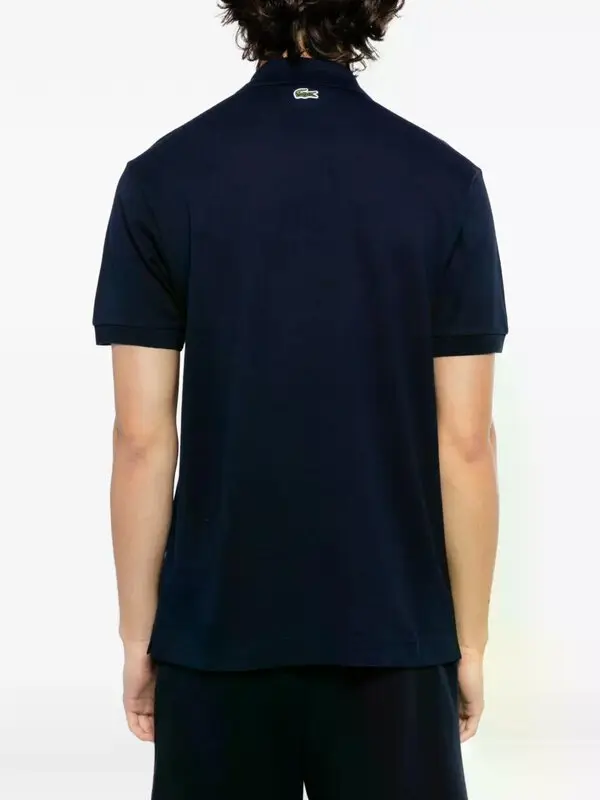 Lacoste Logo-embroidered Polo Shirt - Blue