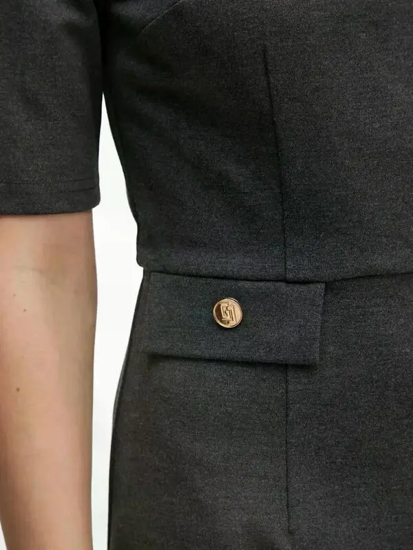 GAUDI Flap-pocket Mini Dress