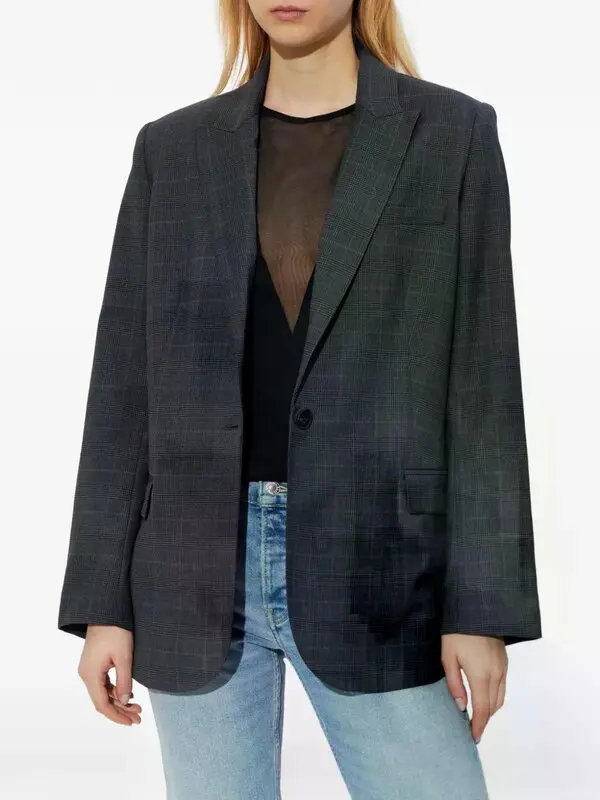 IRO PARIS Calu Check-pattern Blazer
