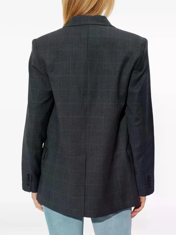 IRO PARIS Calu Check-pattern Blazer