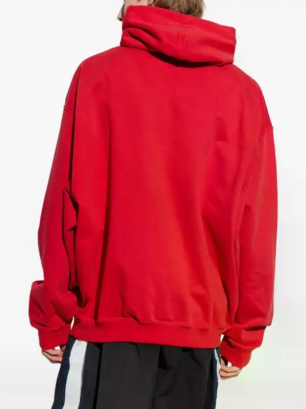 Vetements Long-sleeve Drawstrings Hoodie
