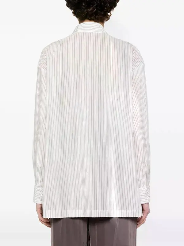 Peserico Striped Pattern Shirt