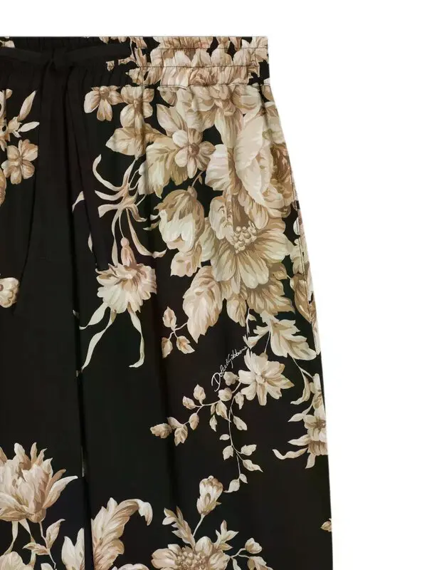 Dolce & Gabbana Floral Print Trousers
