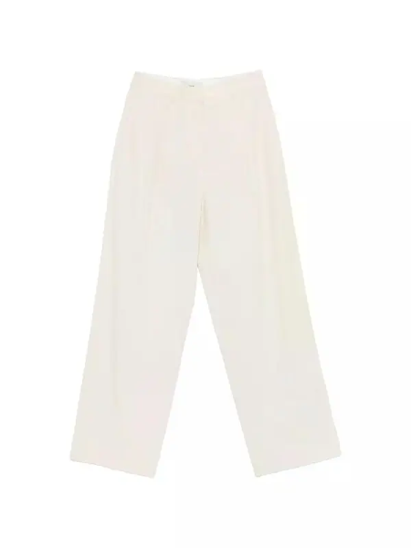 DUNST Pleated Wide Leg Trousers