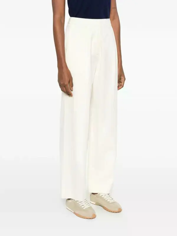 DUNST Pleated Wide Leg Trousers