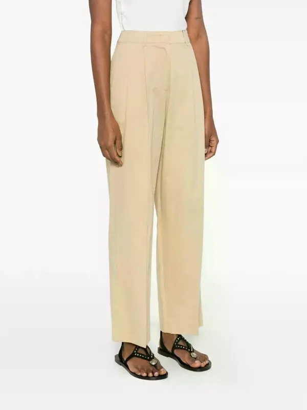 DUNST Pleated Trousers - Neutrals