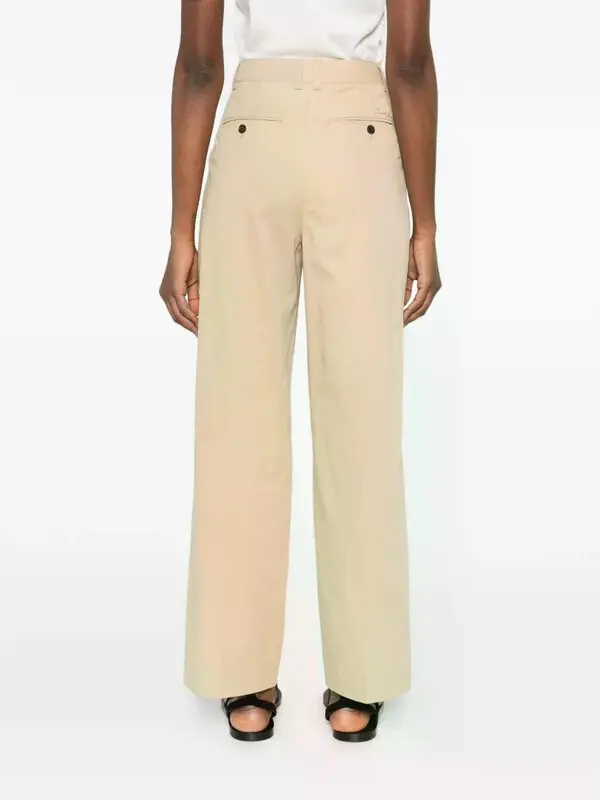 DUNST Pleated Trousers - Neutrals
