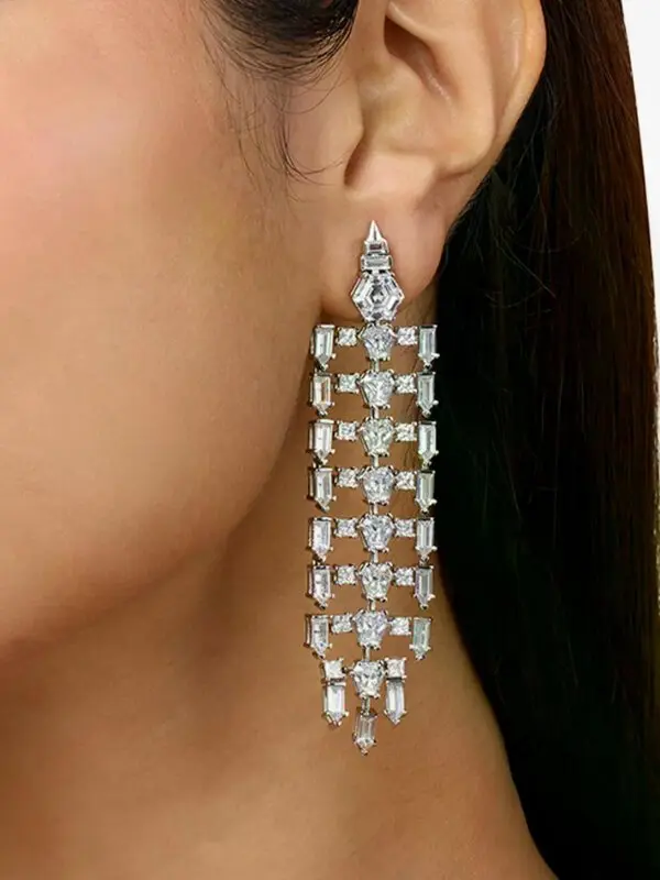 Isharya Radiant Waterfall Chandelier Earrings