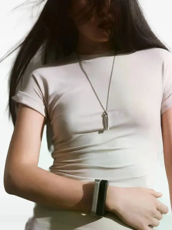 Rick Owens Brushed Bevelled Bracelet