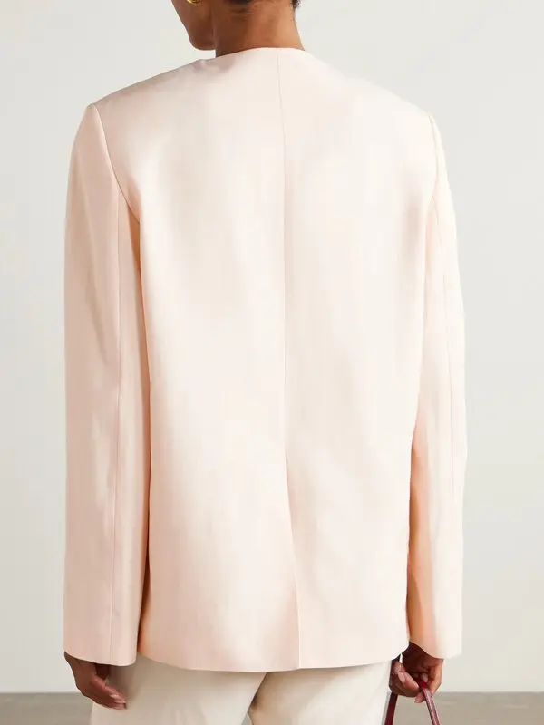 Loulou De Saison Bono Double-breasted Twill Jacket