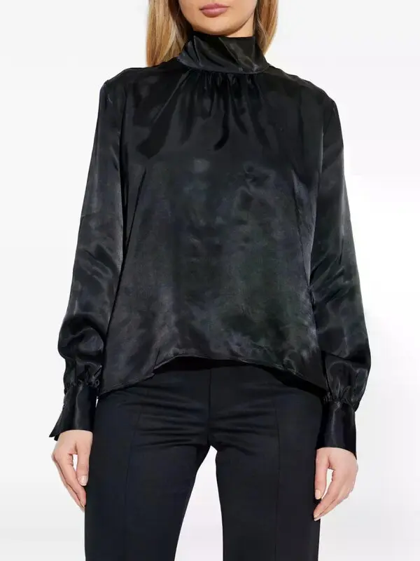 Vetements Open-back Turtleneck Top