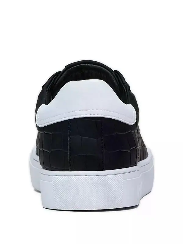 HIDE&JACK Essence Textured Lace-up Sneakers - Black