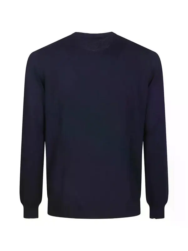 FAY Crew Neck Long Sleeve Sweater
