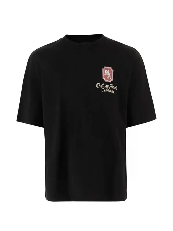 Amiri Logo-print T-shirt - Black