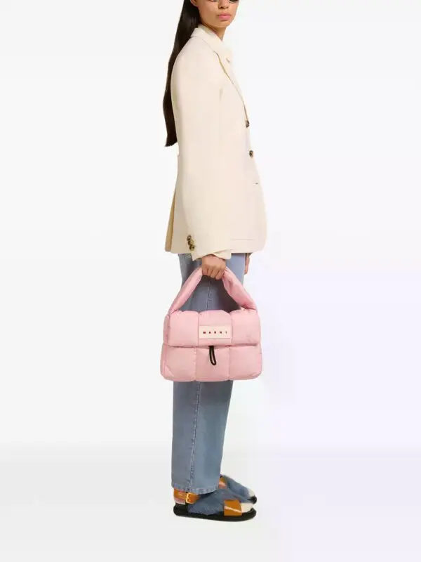 Marni Puff Quilted Tote Bag
