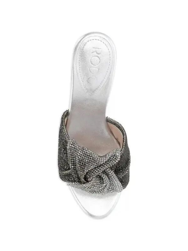 Rodo Crystal-embellished Heeled Pumps