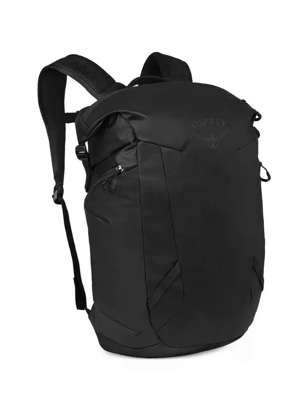 OSPREY Logo Detail Zipped Backpack - Black