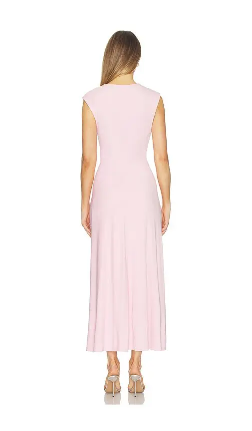 Simkhai Acacia Draped Jersey Dress - Pink