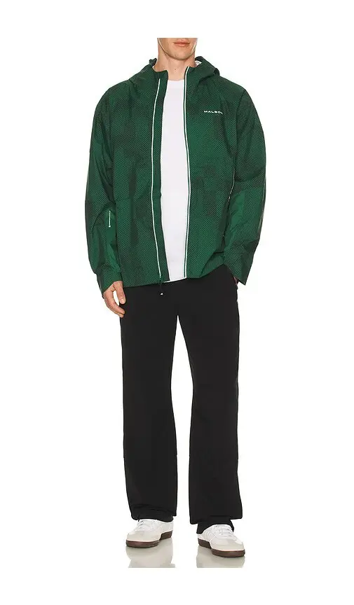 MALBON Performance Full Zip Rain Jacket