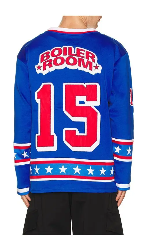BOILER ROOM Hockey Jersey In . Also - Blue