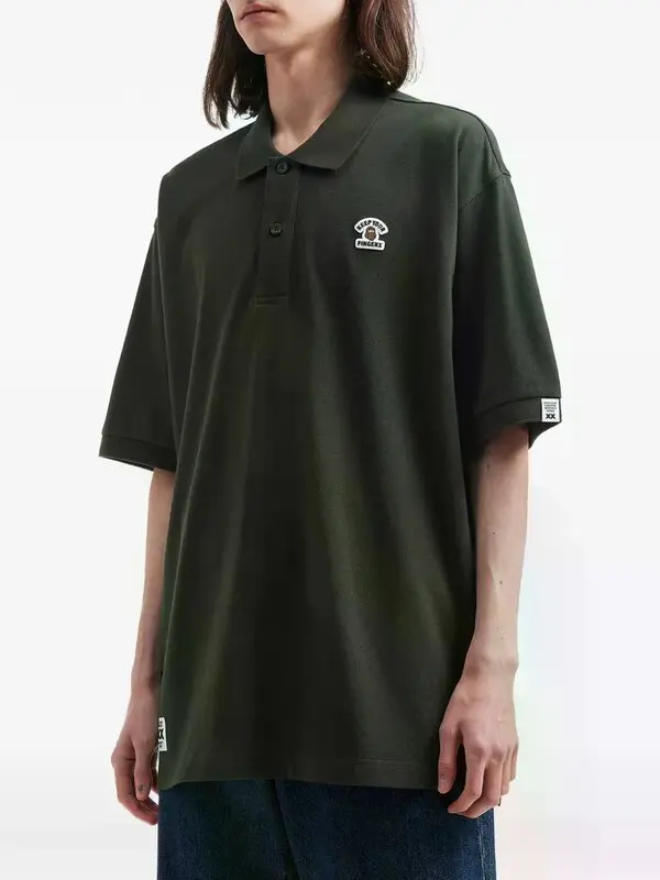 FINGERCROXX Logo-appliqué Polo Shirt