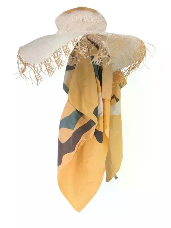 Jacquemus Raffia Wide Brim Hat