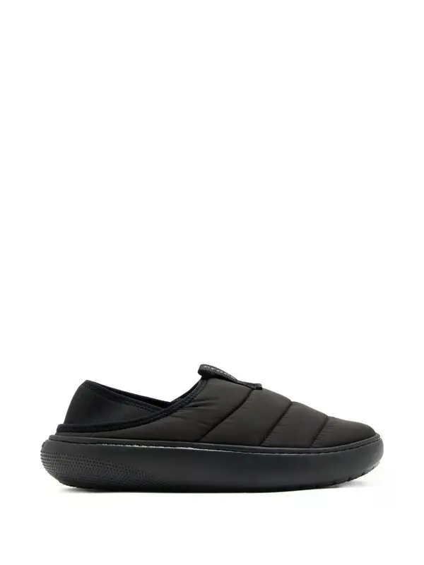 CROCS Quilted Mules With Platform Sole - Black