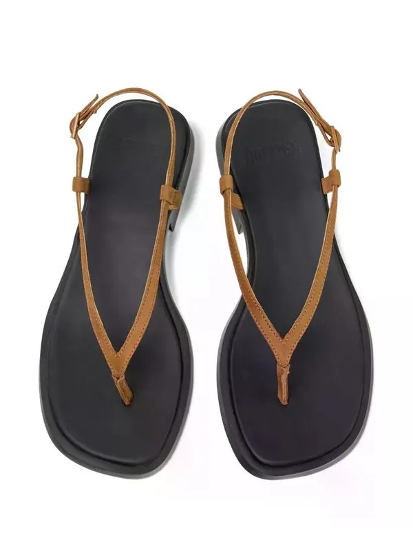 Camper Dana Leather Sandals - Neutrals