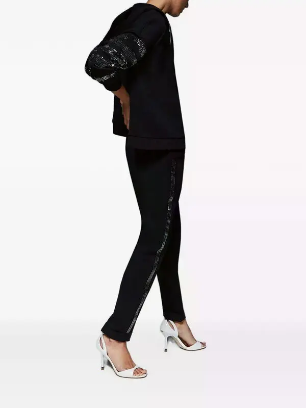 Liu Jo Appliqué Detail Zip-up Hoodie