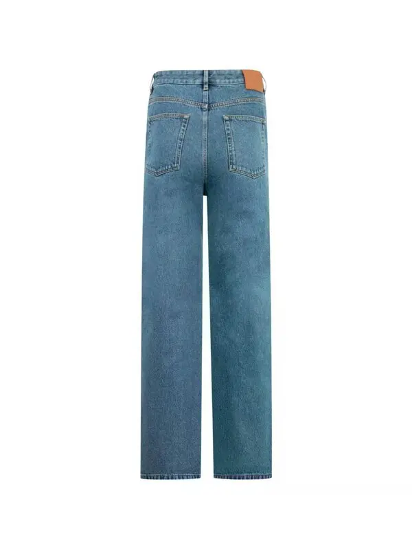 Loewe Anagram Embroidered Jeans