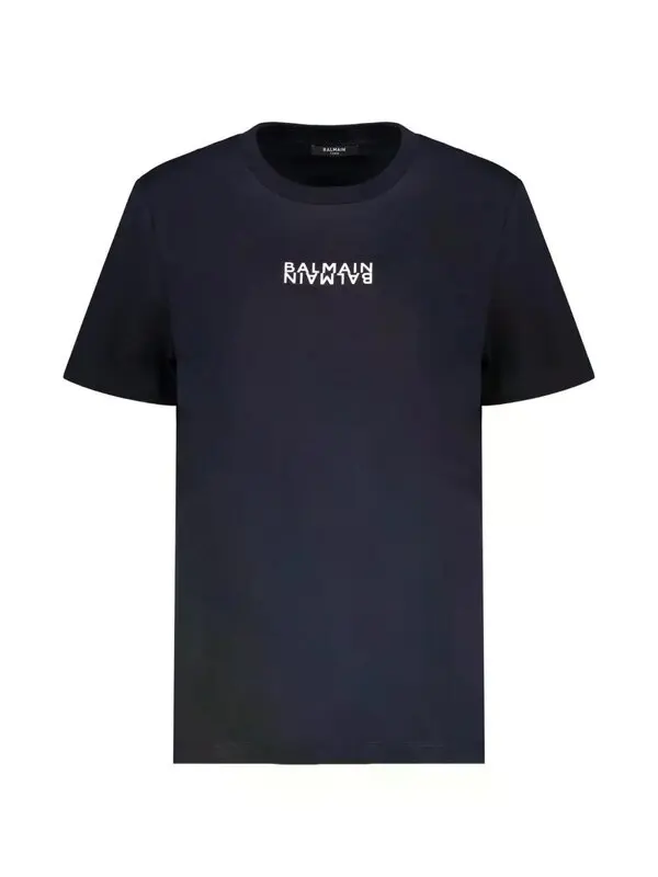 Balmain Cotton T-shirt - Blue